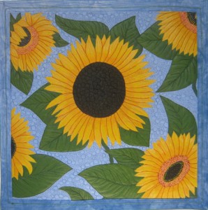 sunflower quilt | Free Quilt Patterns